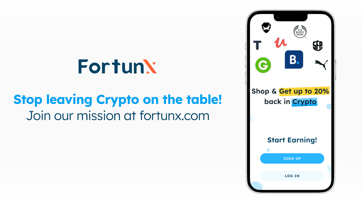 FortunX | Crypto Cashback On The Go